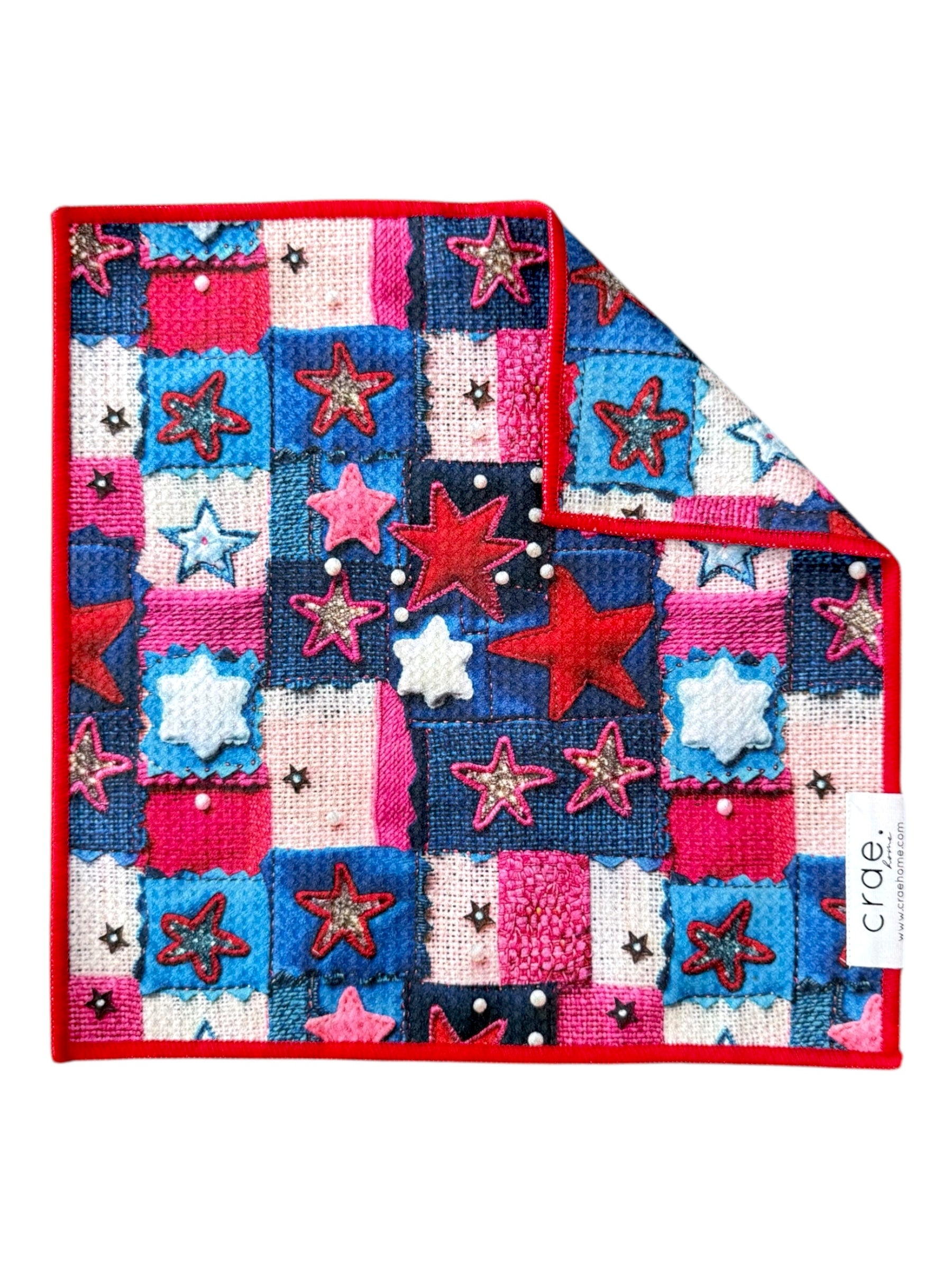 Kennedy: Double-Sided Washcloth – crae.