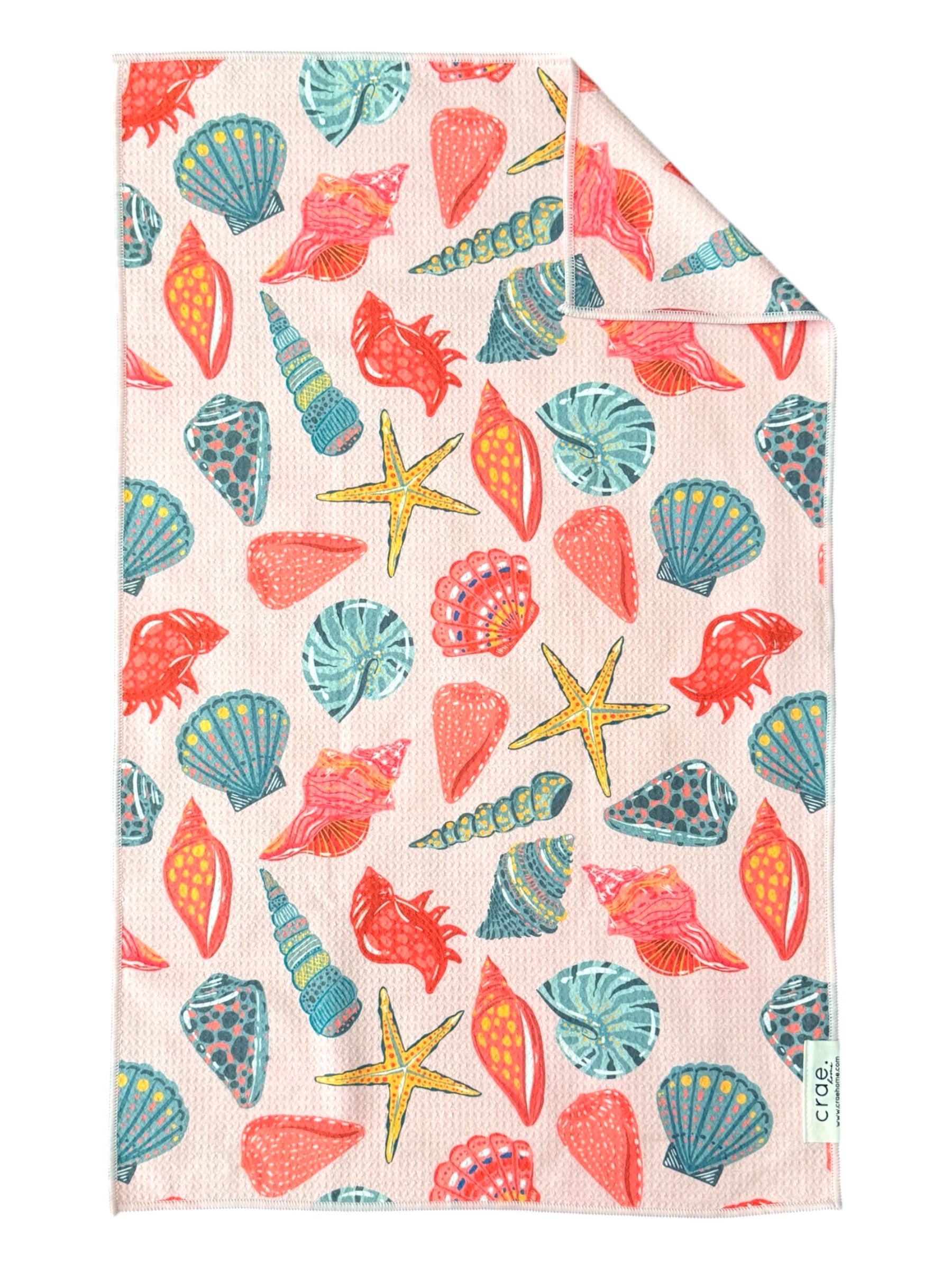 Shell Shocked: Double-Sided Hand Towel – crae.