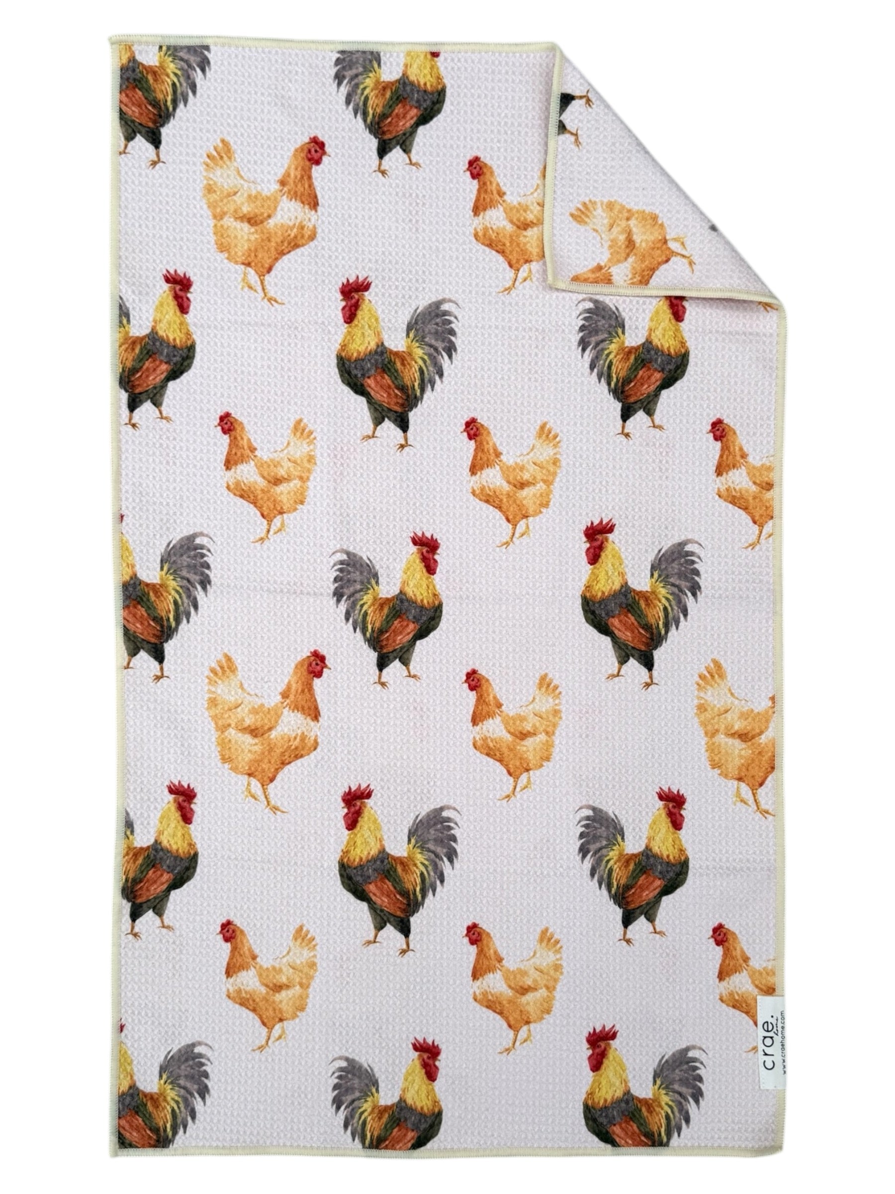 Cockadoodle: Double-Sided Hand Towel – crae.