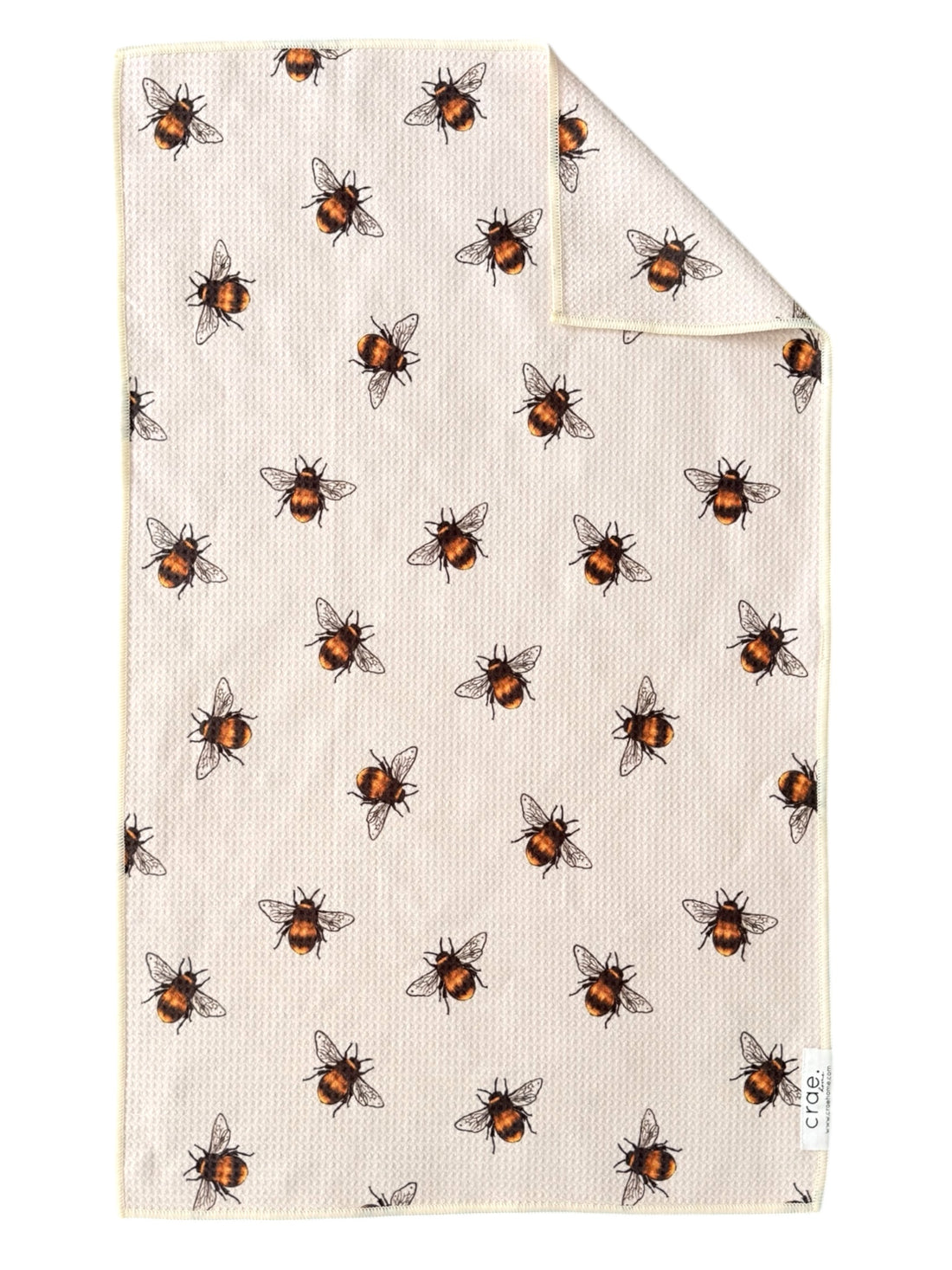 Busy Bee: Double-Sided Hand Towel – crae.