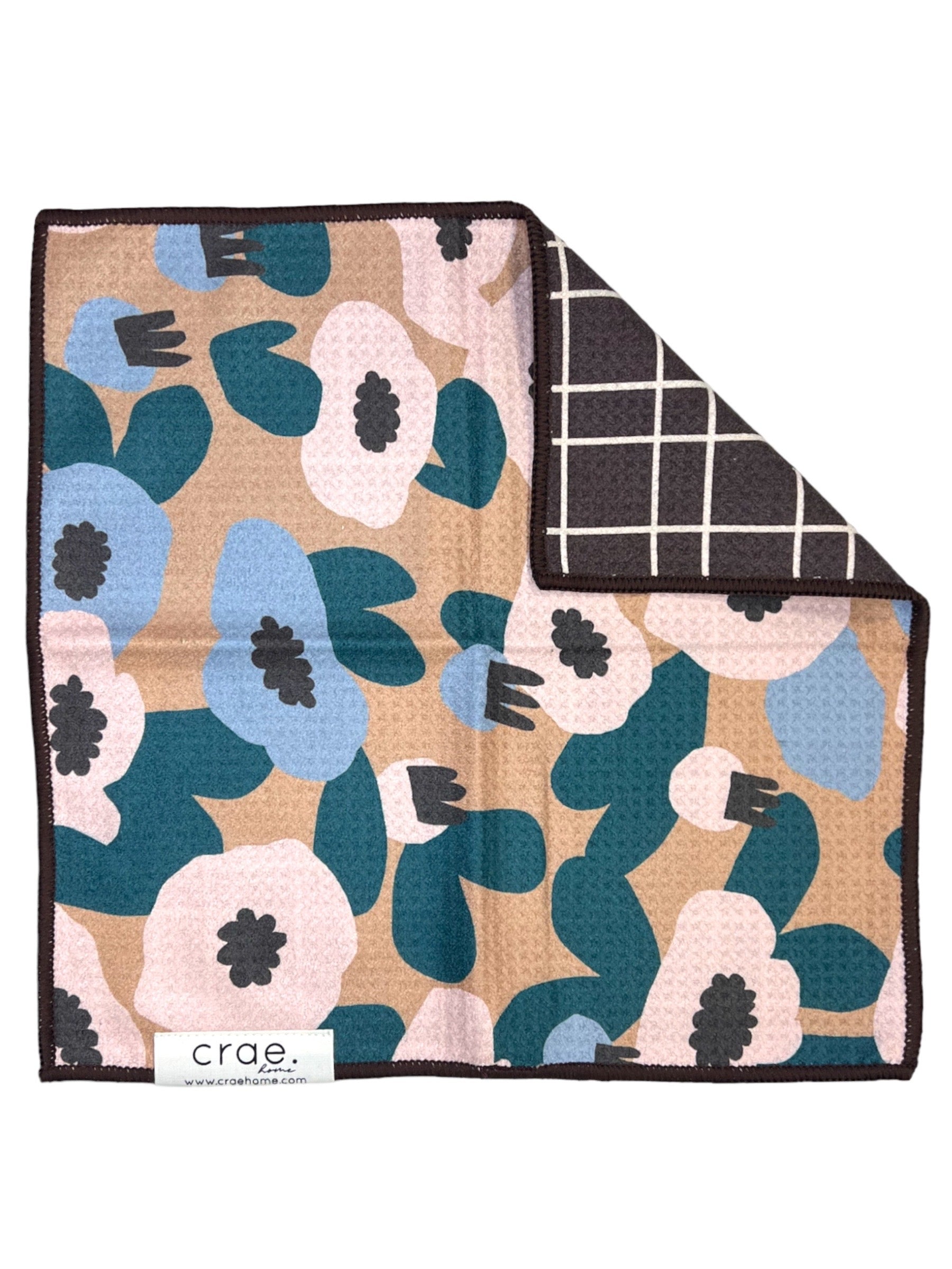 Lilly Plaid: Reversible Washcloth – crae.