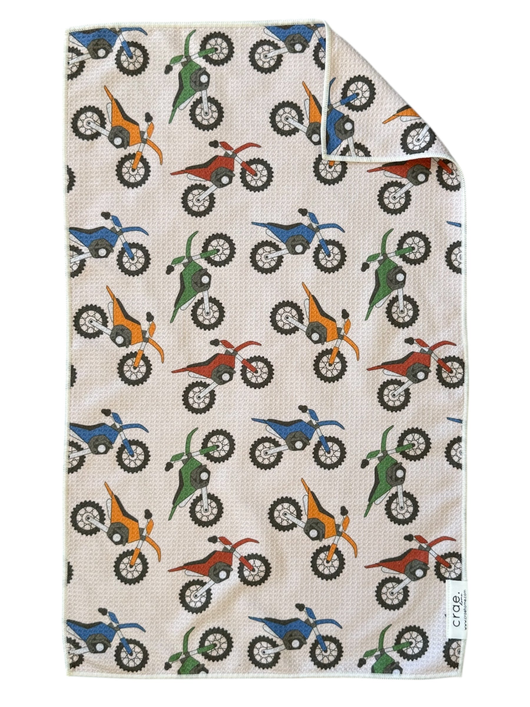 Moto: Double-Sided Hand Towel – crae.