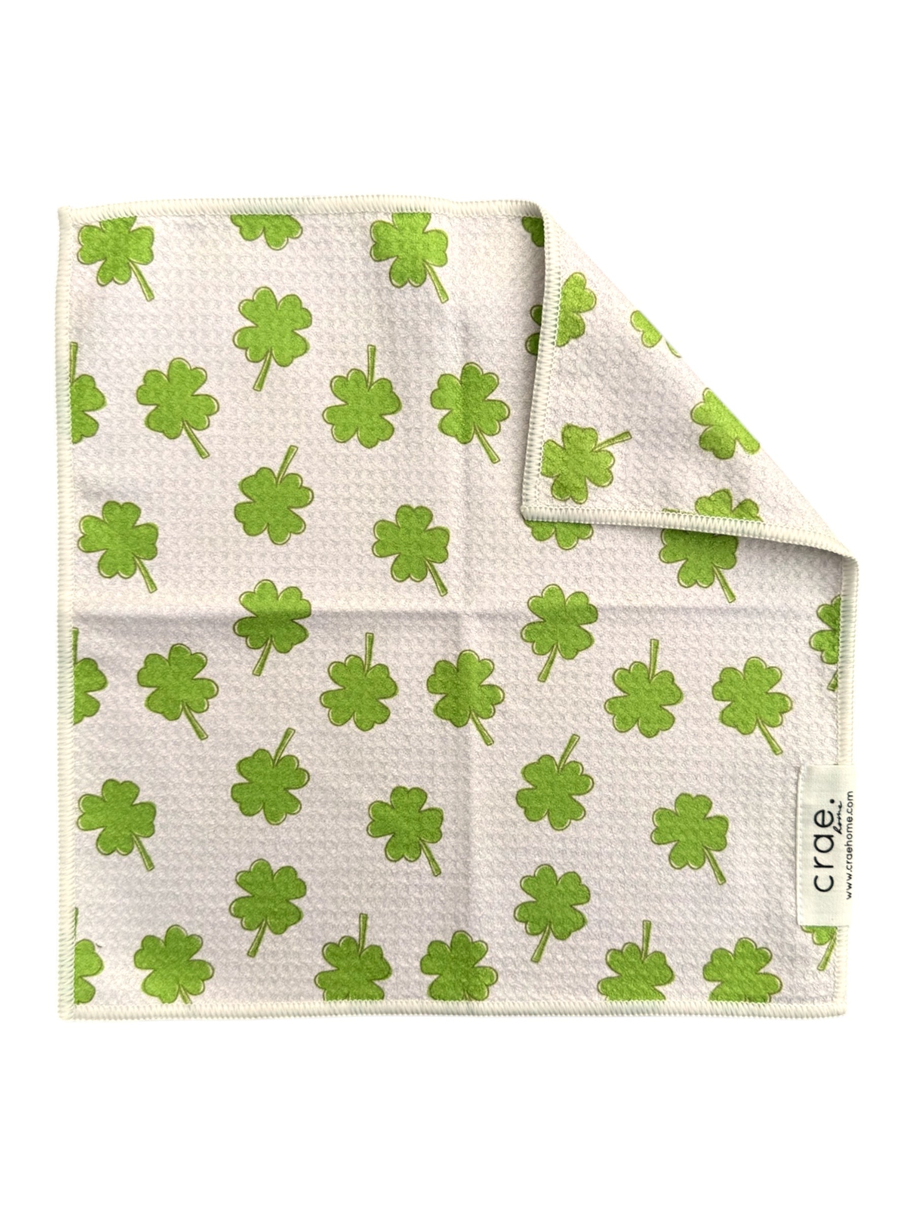 Trefoils: Double-Sided Washcloth – crae.